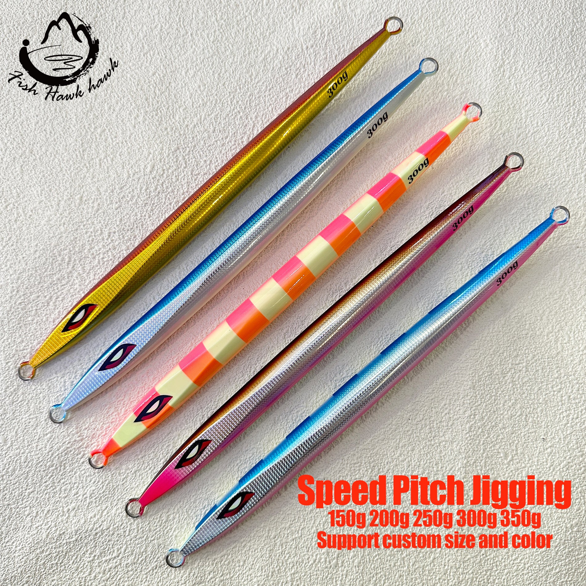 明#20 Speed/Slow Jigs Bait 150g 200g 250g 300g 350g – Jigs Fishing Tackle Store
