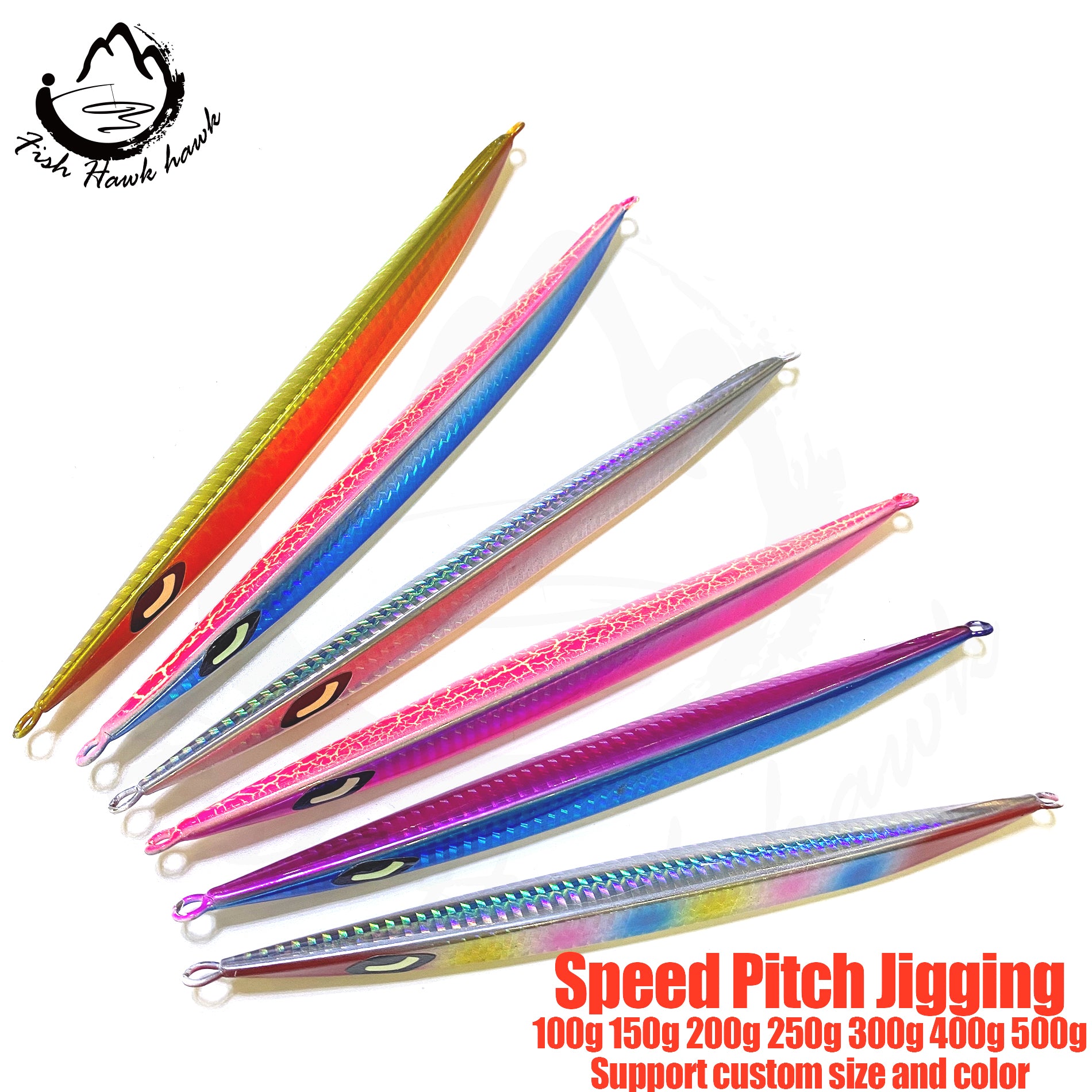 #107 Speed Pitch Jigs Bait 100g 150g 200g 250g 300g 400g 500g – Jigs Fishing Tackle Store